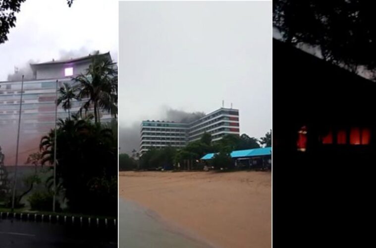 Fire At Grand Inna Bali Beach Hotel - The Bali Sun