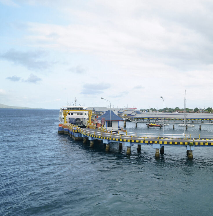 Ferry Towed After Engine Failure In Bali Strait - The Bali Sun