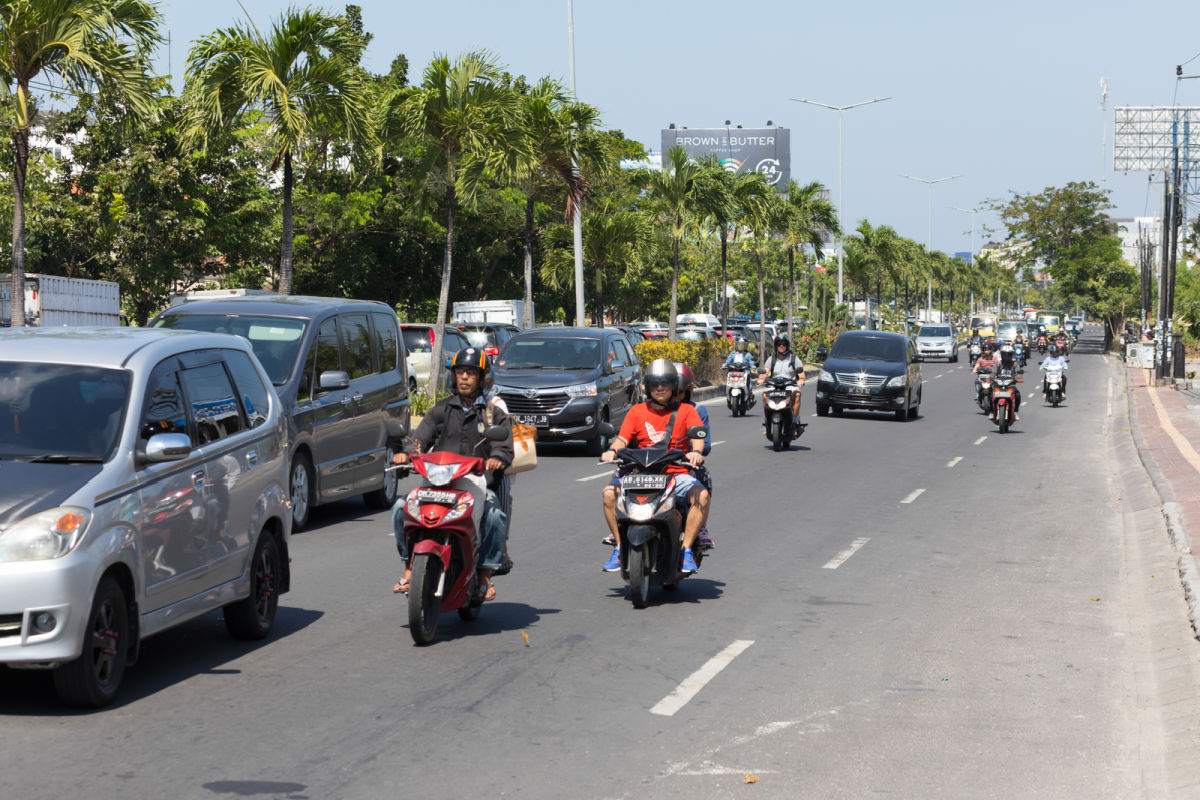 Traffic And Parking Issues Around Bali's Kuta Beach - The Bali Sun