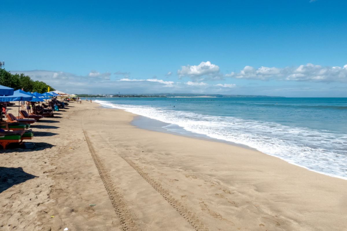 Contractors Conduct Final Checks On Upgrades To Kuta, Legian, And ...