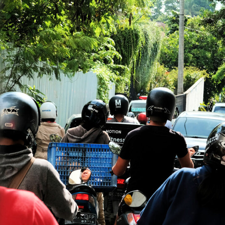 Canggu's Traffic Gridlock Continues To Frustrate Tourists - The Bali Sun