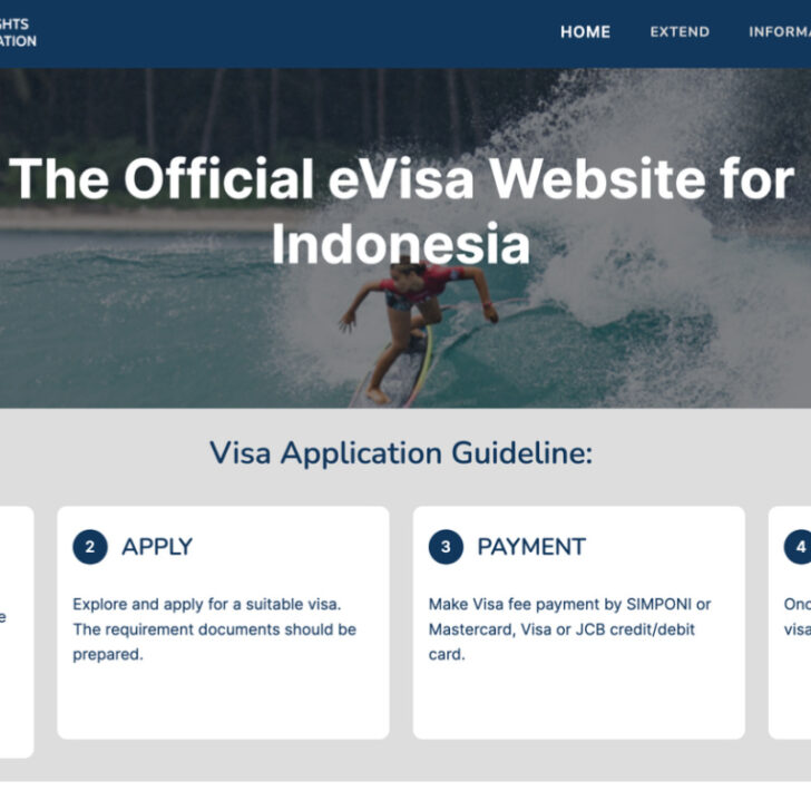 Bali Tourists Reminded There Is Only One Official Website For e-VOA ...
